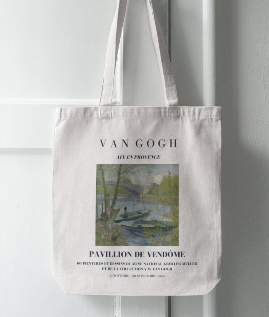 Starry Night Van Gogh Tote Bag - Celebrate Art Every Day