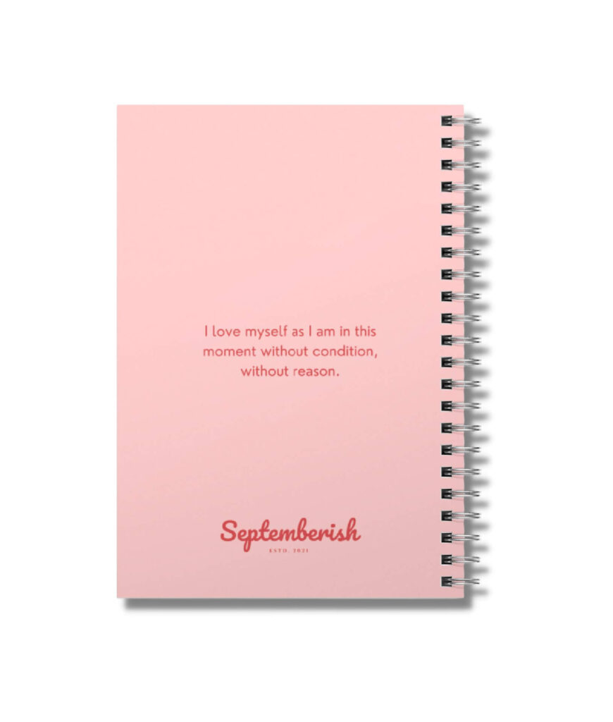 Love Yourself More Notebook - Septemberish