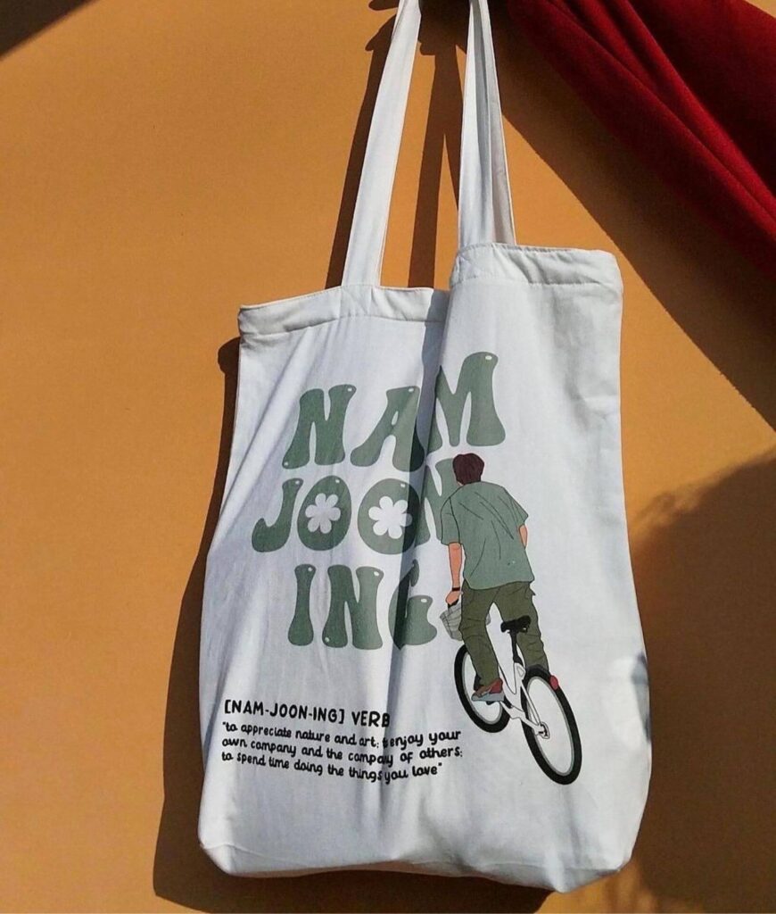 Namjooning Tote Bag: Explore Your World with RM